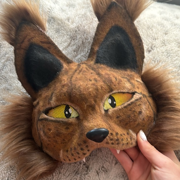 Costumes | Lynx Bobcat Therian Furry Mask Brown Cat | Poshmark